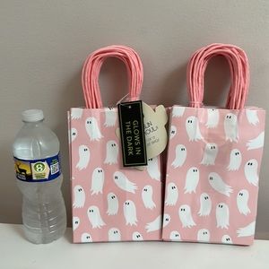 goblin and ghoul | Party Supplies | 26 Treat Bags Pink With Ghosts ...